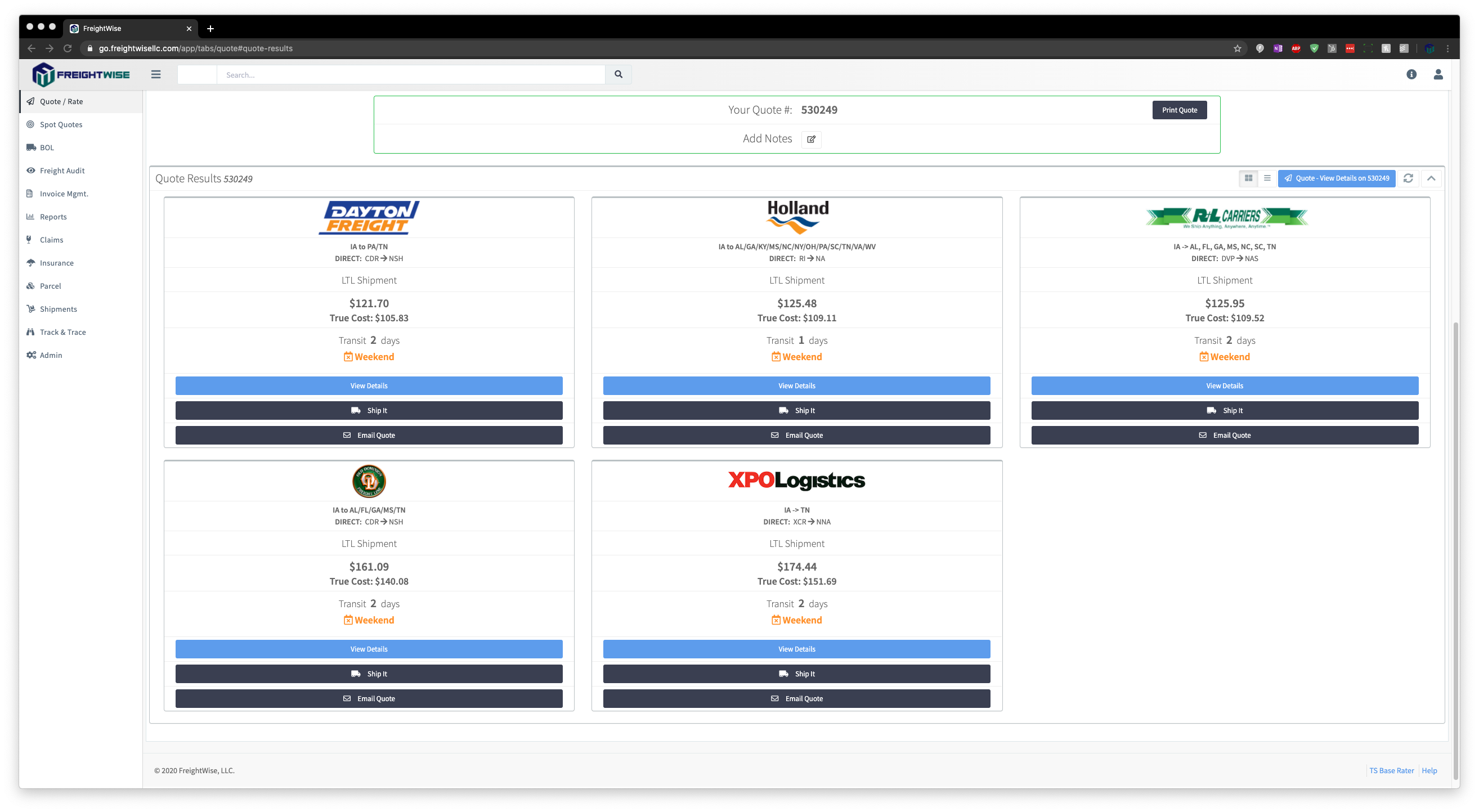 FreightWise Logistics Cost Management Reviews 2025: Details, Pricing ...