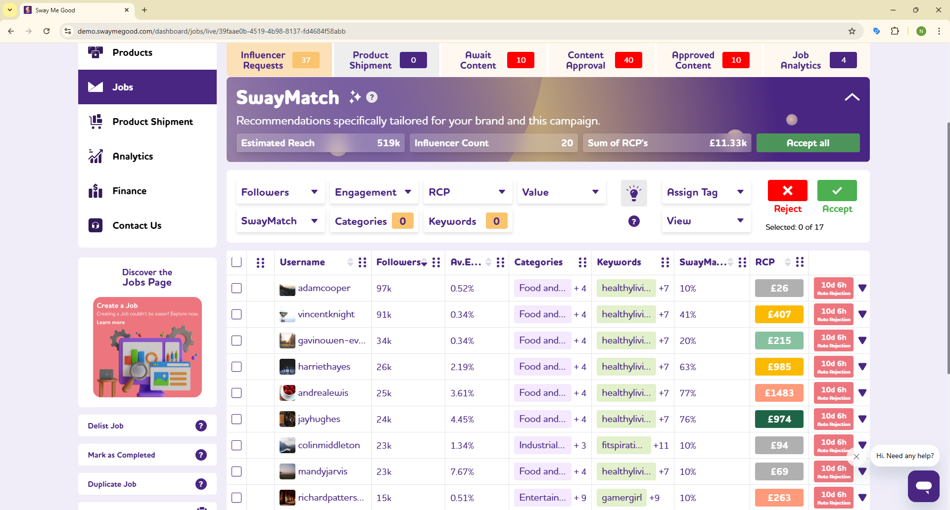 Sway Me Good Reviews 2025: Details, Pricing, & Features | G2