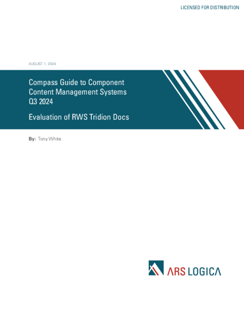 RWS Tridion Docs Reviews 2025: Details, Pricing, & Features | G2