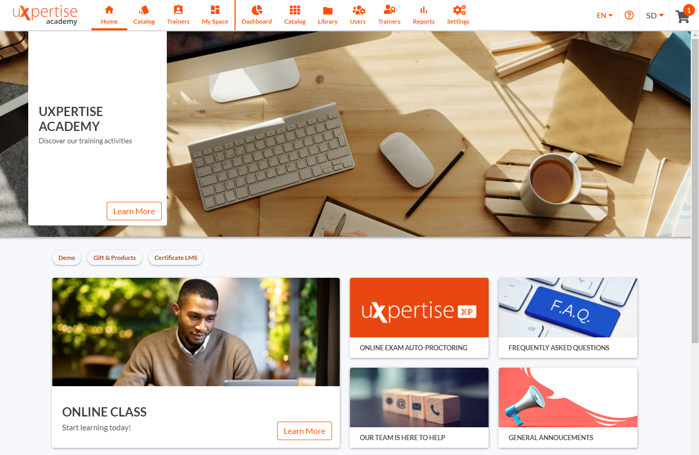 uxpertise LMS Reviews 2021: Details, Pricing, & Features | G2