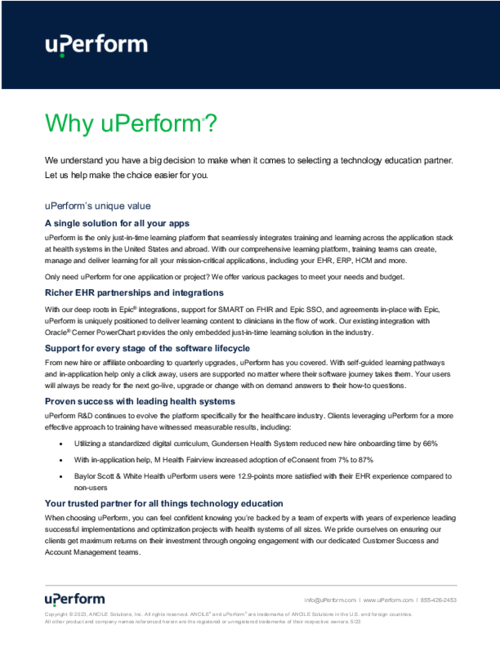 uPerform Reviews 2025: Details, Pricing, & Features | G2