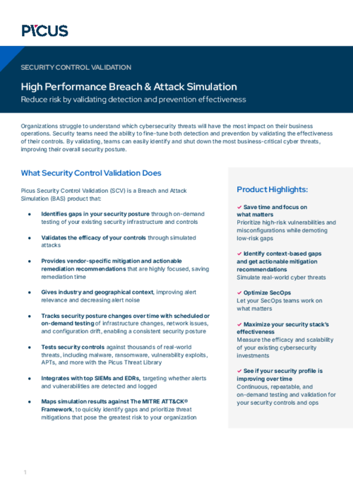 Picus Security Reviews 2025: Details, Pricing, & Features | G2