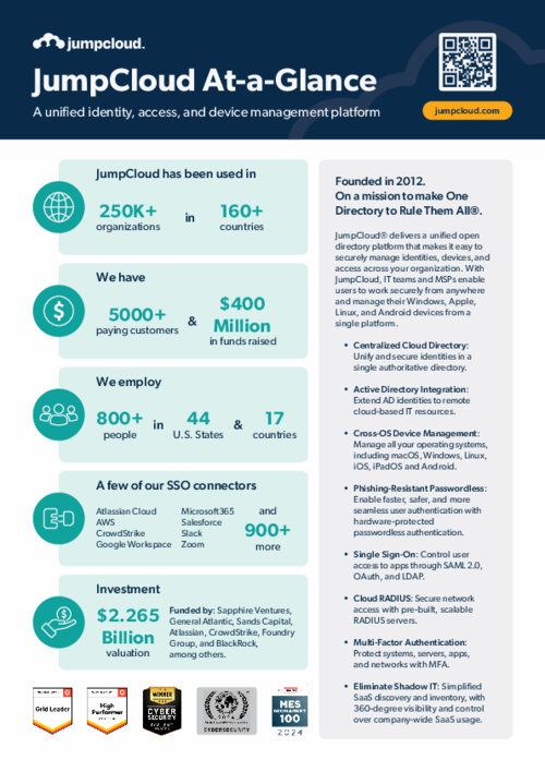JumpCloud Reviews 2025: Details, Pricing, & Features | G2