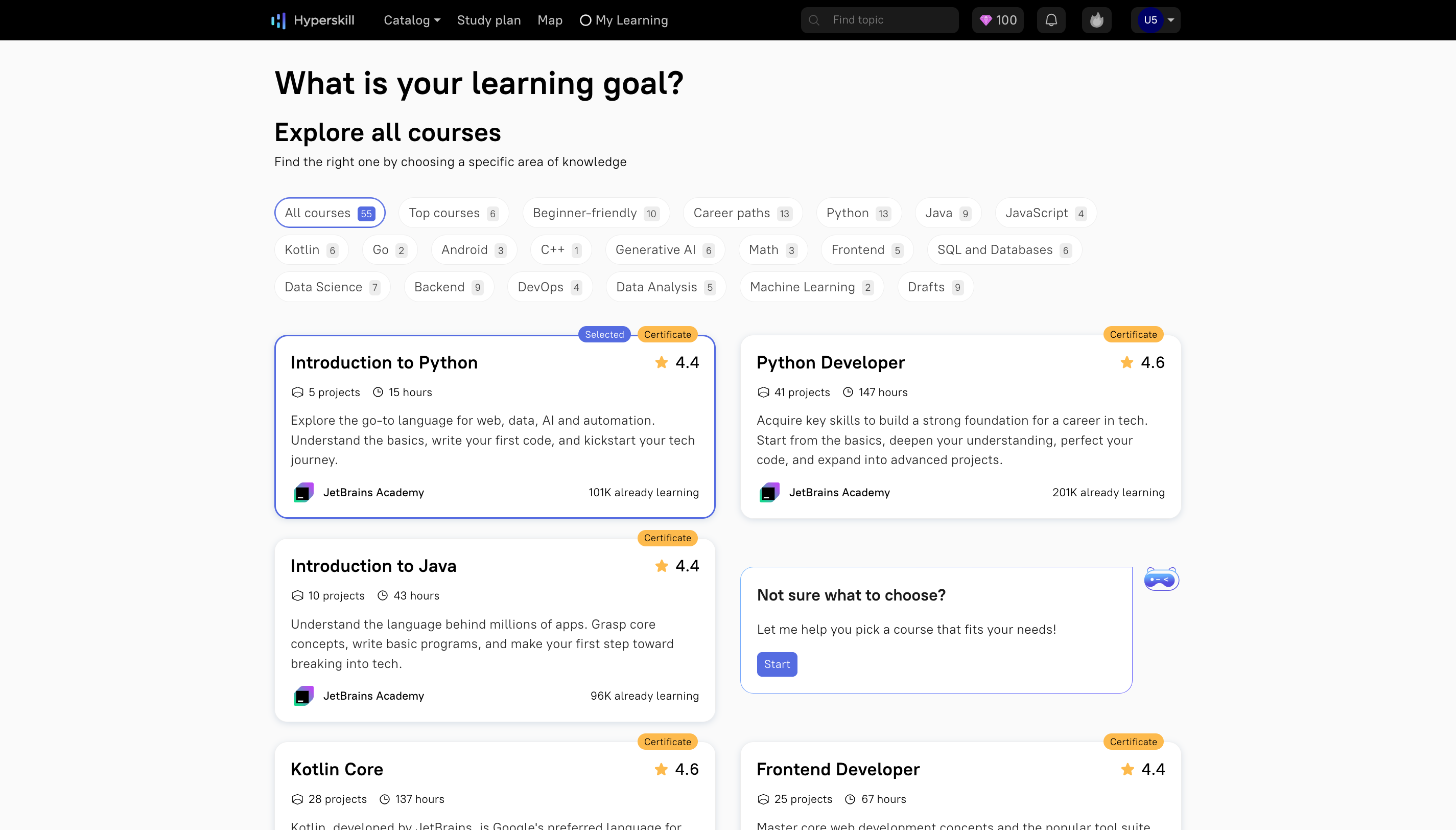 Hyperskill Reviews 2025: Details, Pricing, & Features | G2