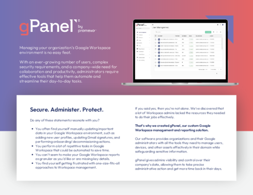 gPanel Reviews 2025: Details, Pricing, & Features | G2
