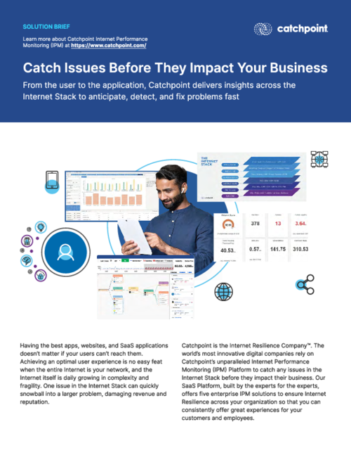 Catchpoint Reviews 2025: Details, Pricing, & Features | G2