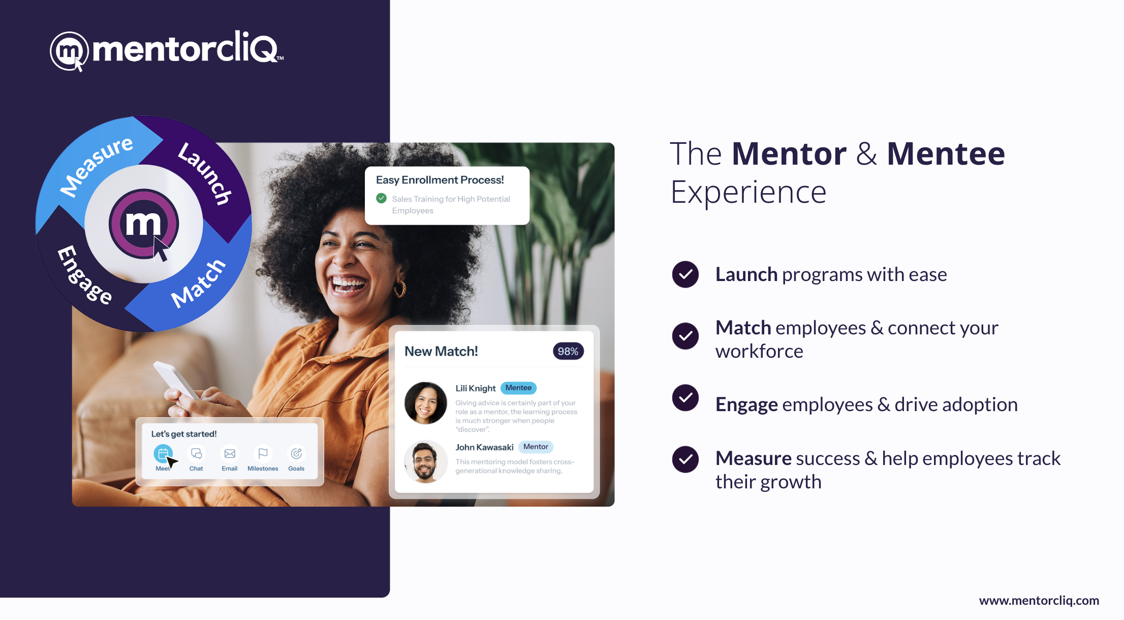 MentorcliQ Reviews 2025: Details, Pricing, & Features | G2