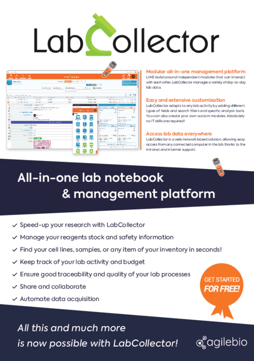 LabCollector LIMS & ELN Reviews 2025: Details, Pricing, & Features | G2