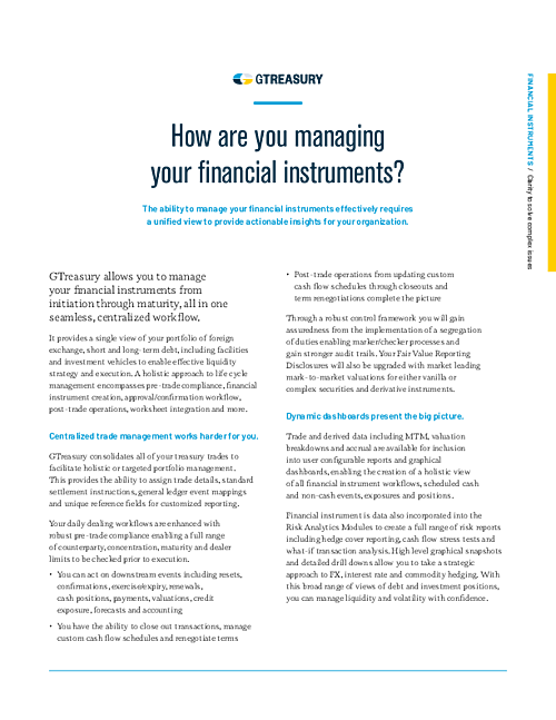 GTreasury Reviews 2025: Details, Pricing, & Features | G2