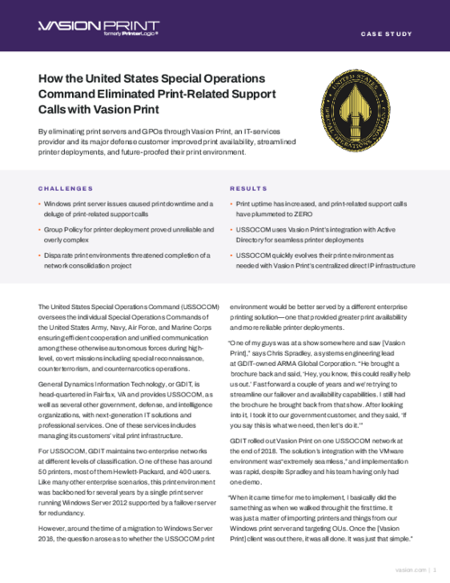 Vasion Print (formerly PrinterLogic) Reviews 2026: Details, Pricing, & Features | G2