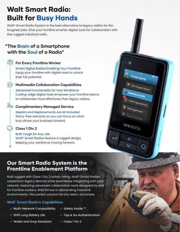 Walt Smart Radio System Reviews 2025: Details, Pricing, & Features | G2