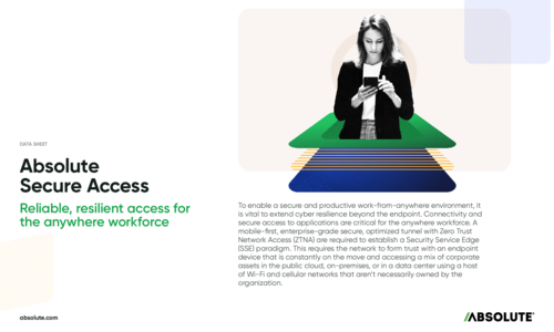 Absolute Secure Access Reviews 2025: Details, Pricing, & Features | G2