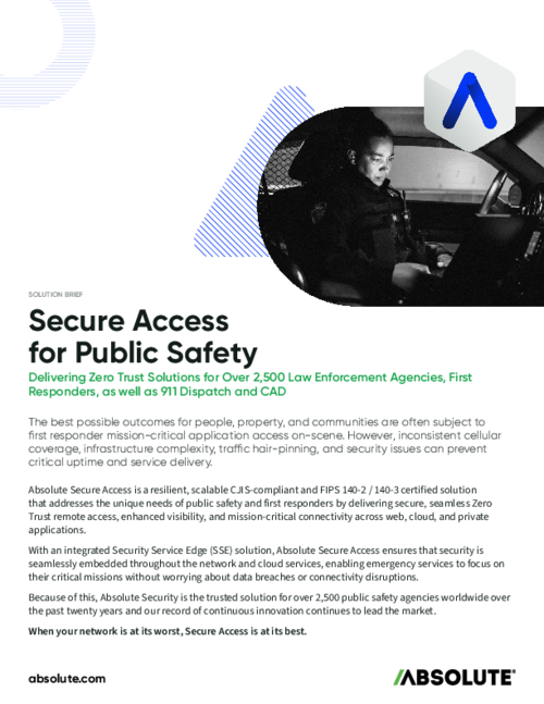 Absolute Secure Access Reviews 2025: Details, Pricing, & Features | G2