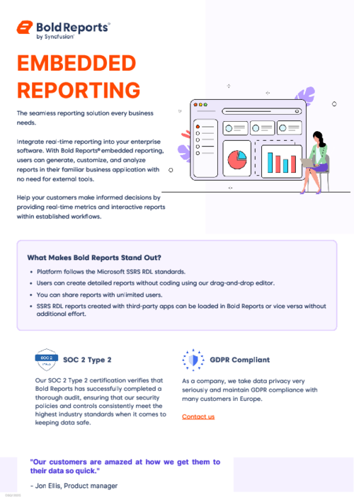 Bold Reports Reviews 2025: Details, Pricing, & Features | G2