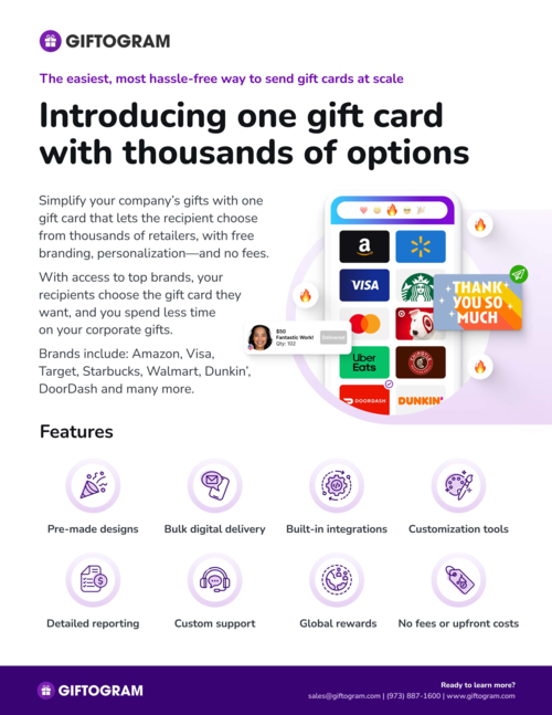 Giftogram Reviews 2025: Details, Pricing, & Features | G2