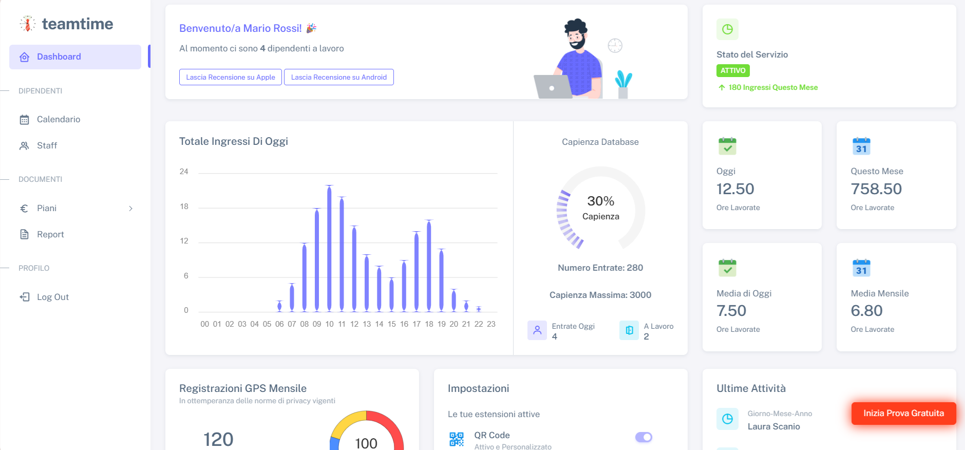 TeamTime - Registro Presenze Reviews 2025: Details, Pricing, & Features | G2