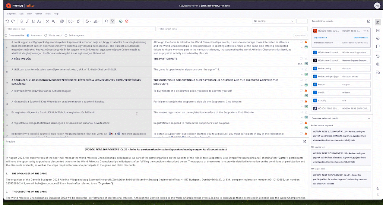 memoQ Reviews 2025: Details, Pricing, & Features | G2
