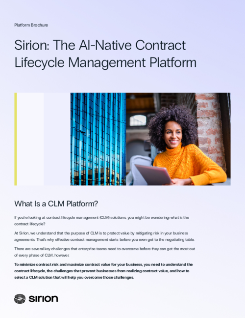 Sirion CLM Reviews 2025: Details, Pricing, & Features | G2
