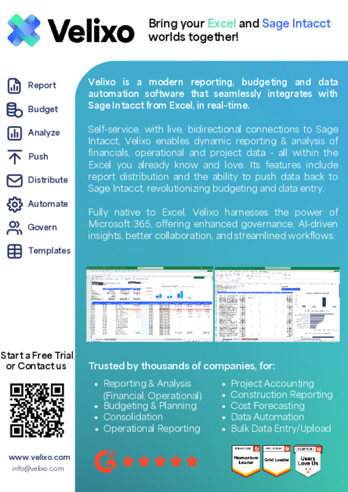 Velixo Reviews 2025: Details, Pricing, & Features | G2