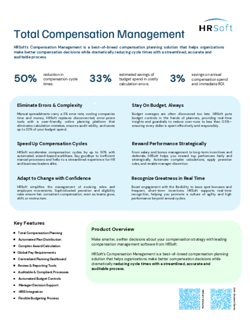 HRSoft Compensation Management Reviews 2026: Details, Pricing ...