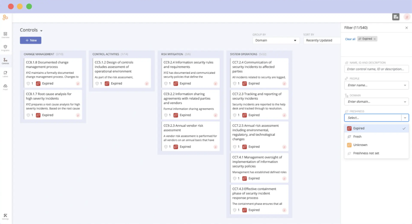 Drata vs. Hyperproof | G2