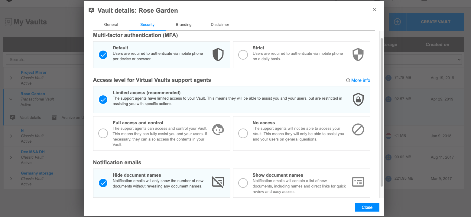 Virtual Vaults Reviews 2025: Details, Pricing, & Features | G2
