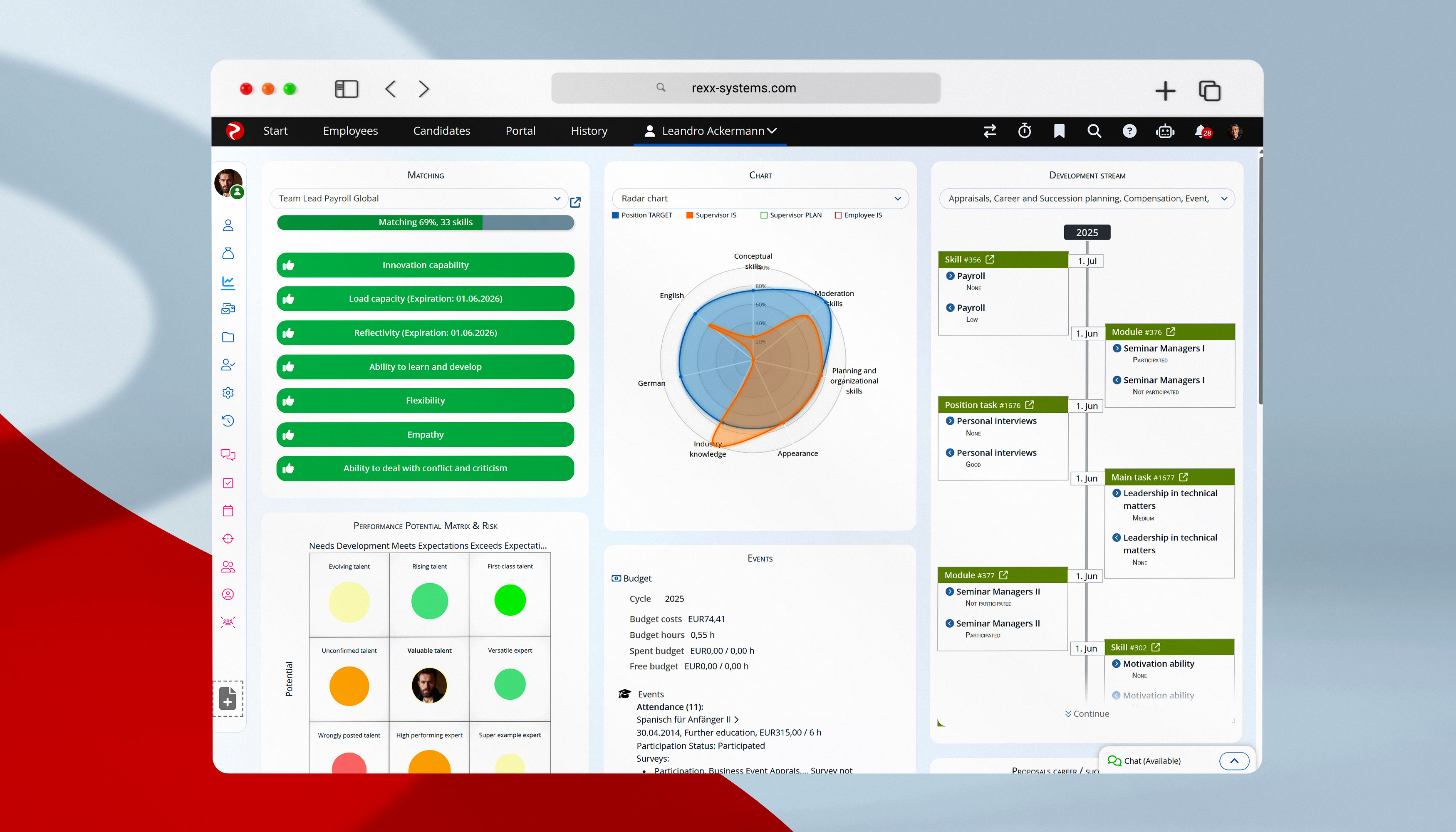 Recensioni rexx Talent Management 2026: Dettagli, Prezzi e Funzionalità ...