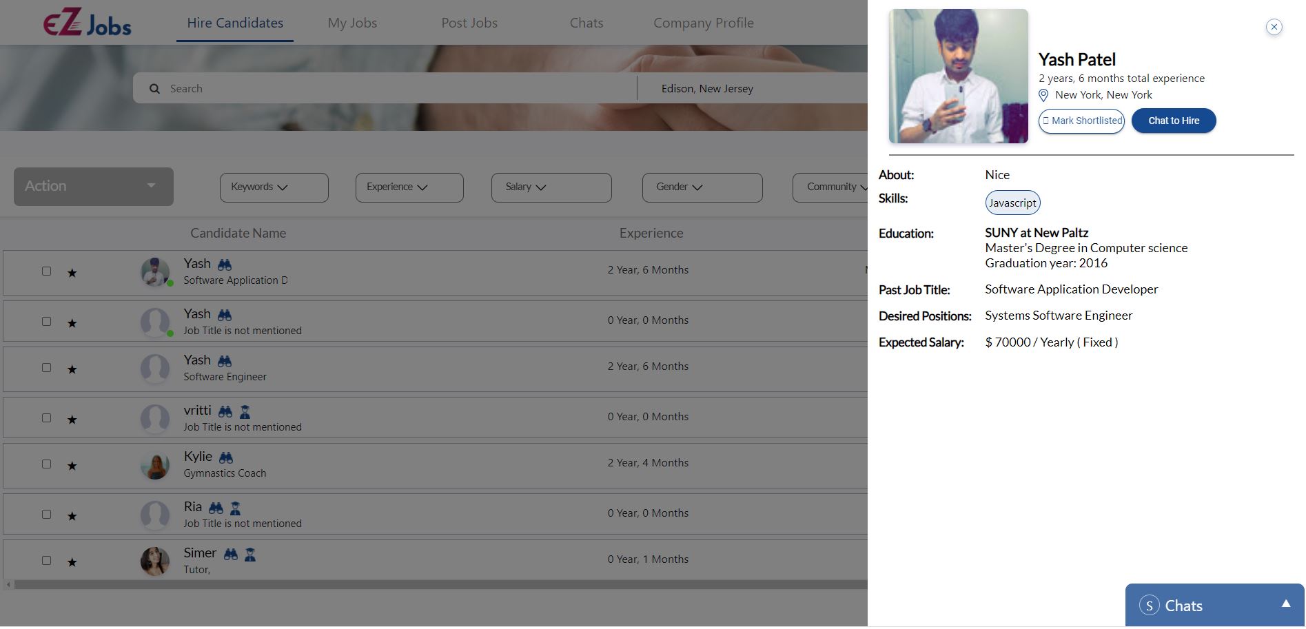 eZ Jobs Reviews 2025: Details, Pricing, & Features | G2
