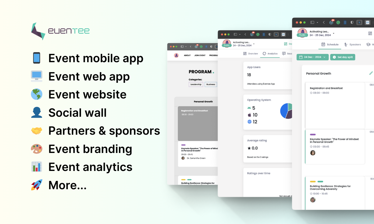 Eventee Reviews 2025: Details, Pricing, & Features | G2