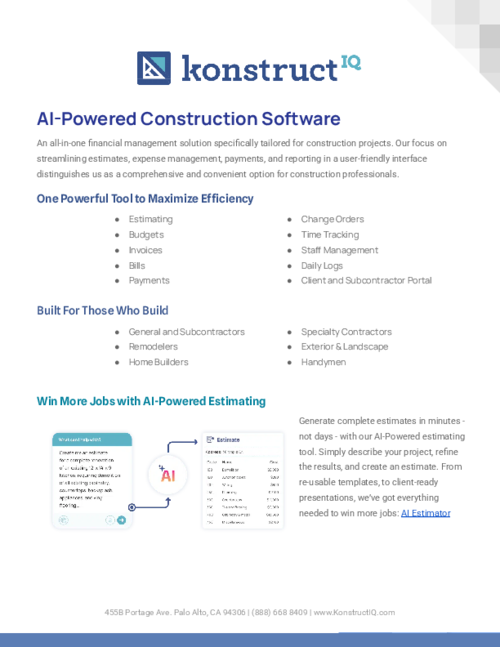 KonstructIQ Reviews 2026: Details, Pricing, & Features | G2