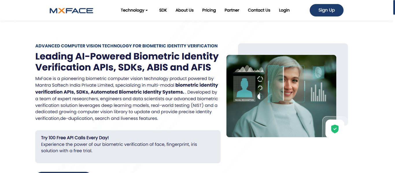 Multimodal Biometric APIs and SDKs (Face, Fingerprint, Iris) Bewertungen 2025: Details, Preise ...