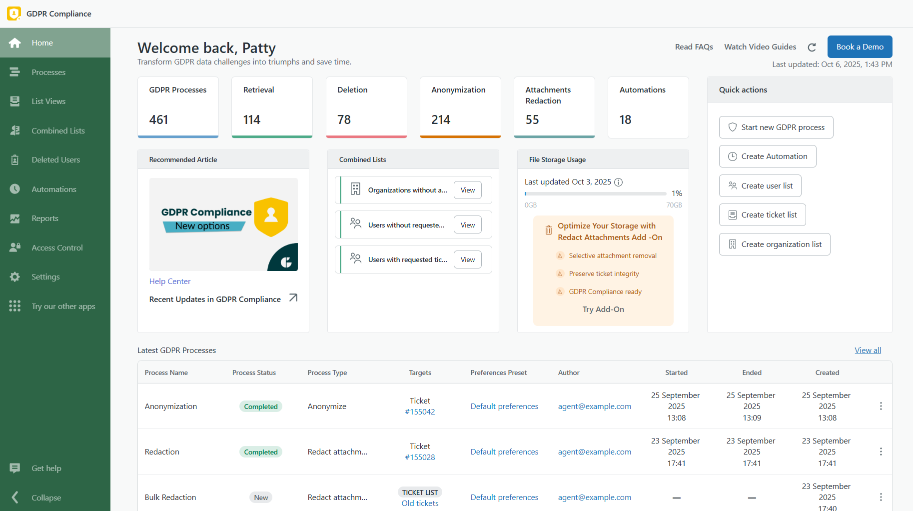 Recensioni GrowthDot GDPR Compliance for Zendesk 2025: Dettagli, Prezzi ...