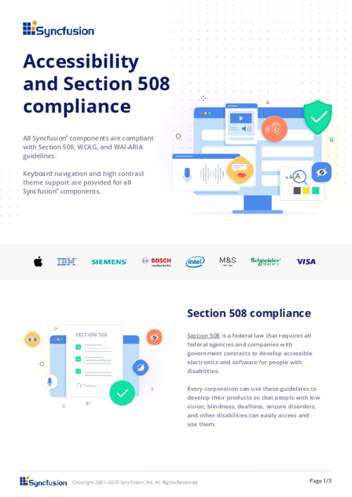 Syncfusion Essential Studio® Reviews 2025: Details, Pricing, & Features ...