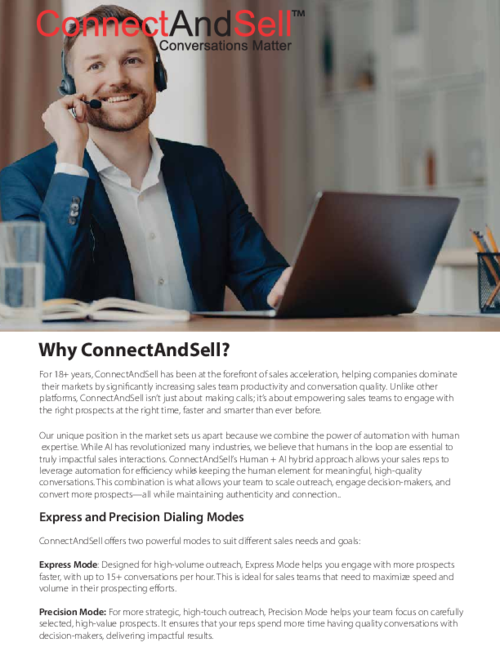 ConnectAndSell Reviews 2025: Details, Pricing, & Features | G2