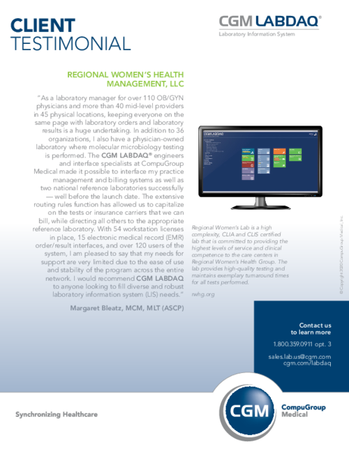 CGM LABDAQ Reviews 2021: Details, Pricing, & Features | G2