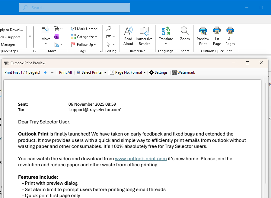 Outlook Print Reviews 2026: Details, Pricing, & Features | G2