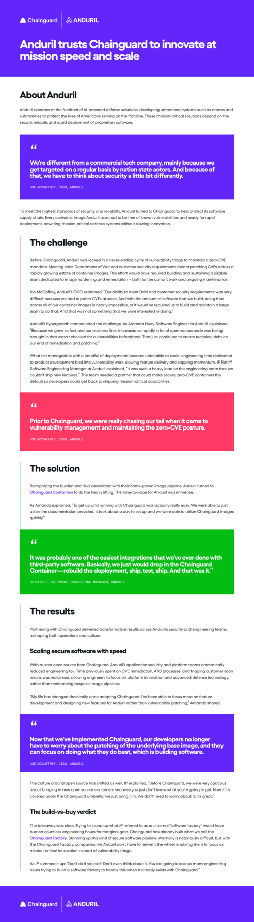 Chainguard Reviews 2026: Details, Pricing, & Features | G2