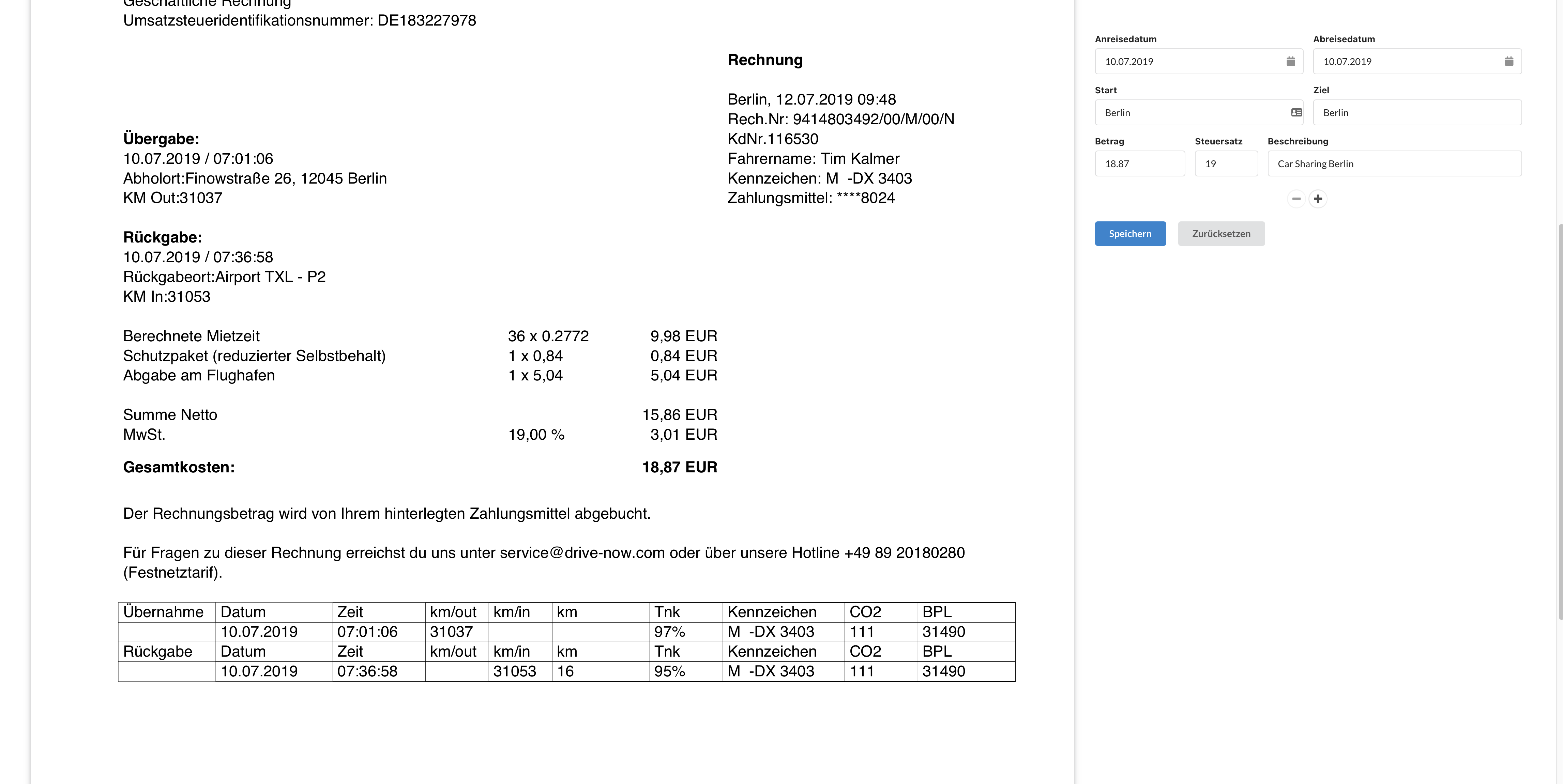 trassi - A digital assistant that takes care of your travel expenses ...