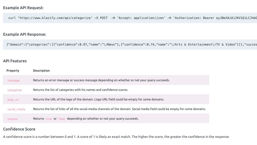 Website Categorization & Logo API Reviews 2025: Details, Pricing, & Features | G2