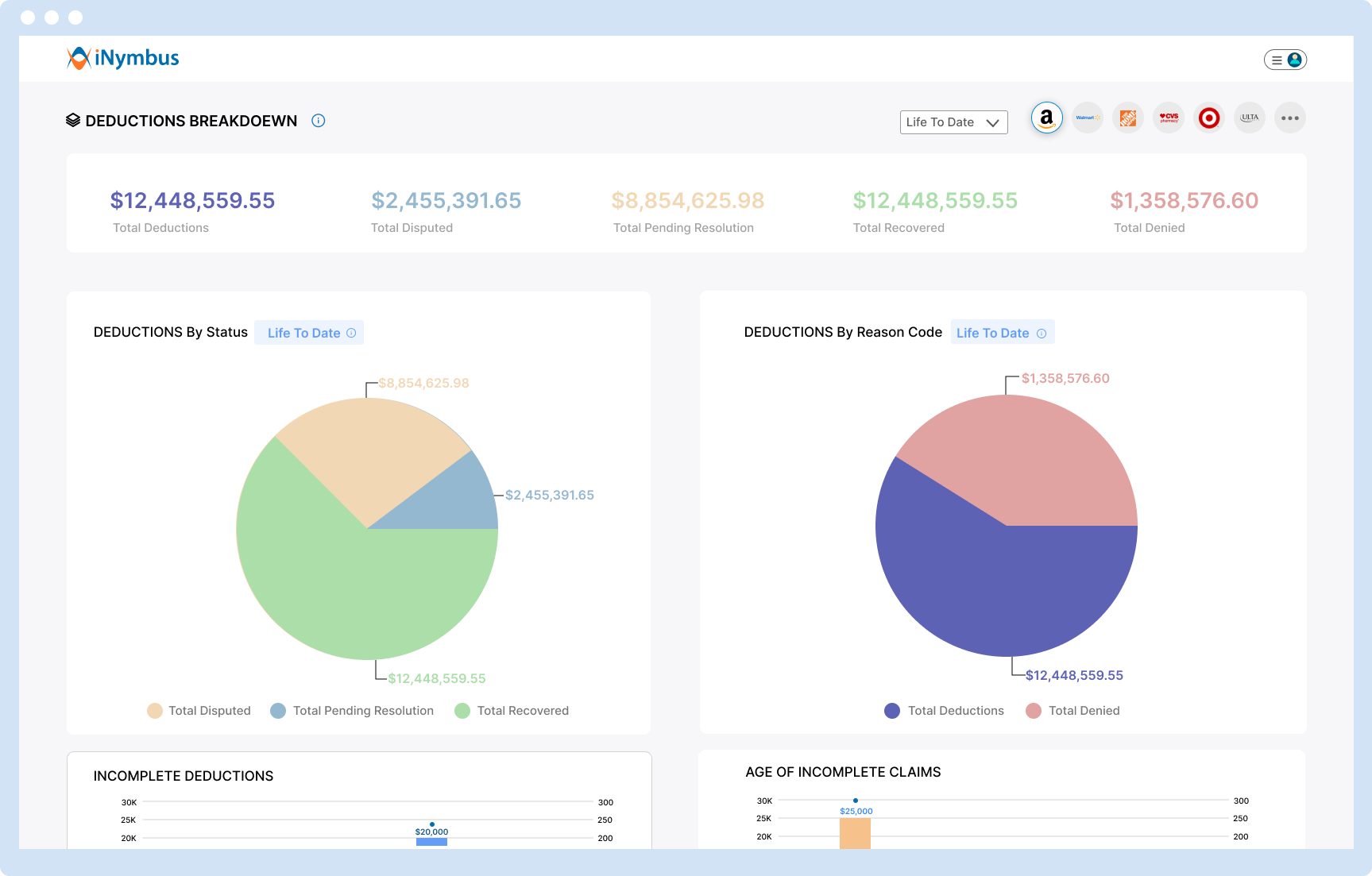 iNymbus Deduction Management Software Reseñas 2025: Detalles, Precios y Características | G2