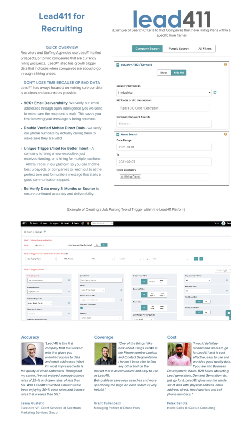 Lead411 Reviews 2022: Details, Pricing, & Features | G2
