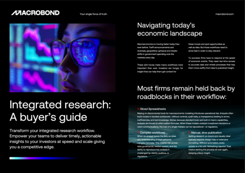 Macrobond Reviews 2025: Details, Pricing, & Features | G2