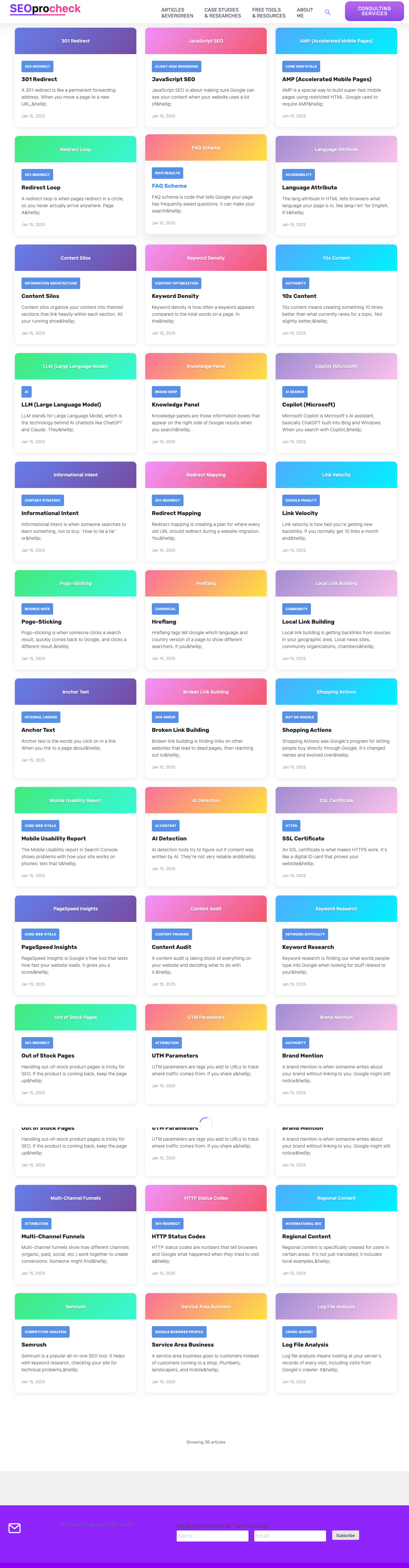 25+ free SEO and GEO tools with case studies and technical resources ...