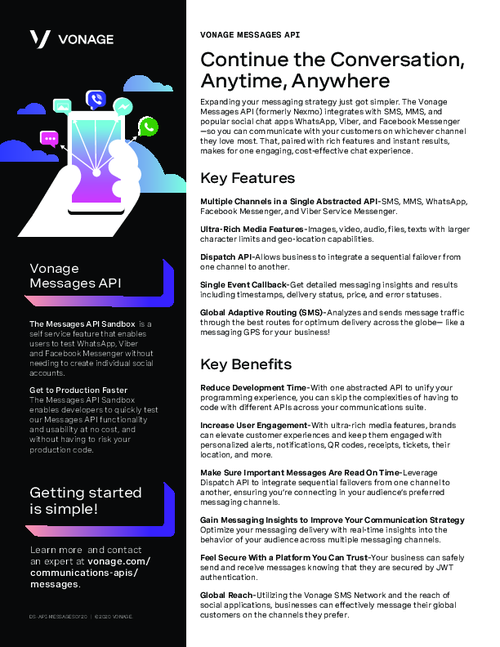 Vonage Communications APIs Reviews 2025: Details, Pricing, & Features | G2