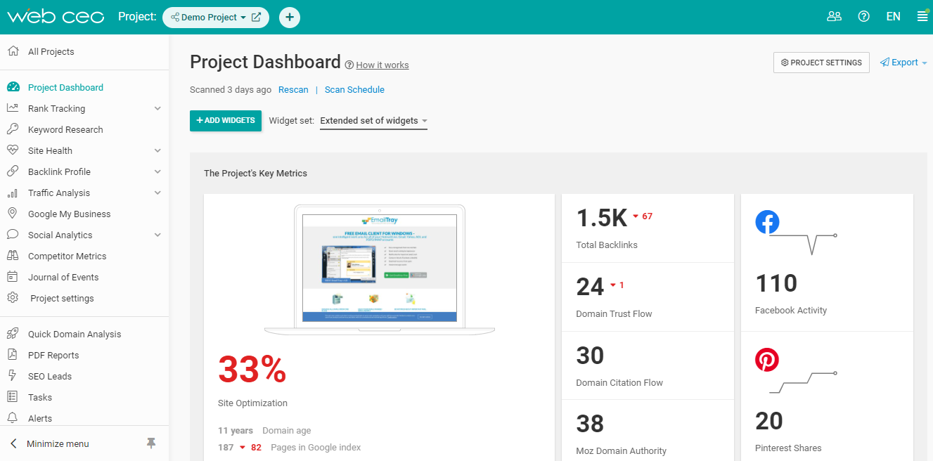 Web CEO Reviews 2022: Details, Pricing, & Features | G2