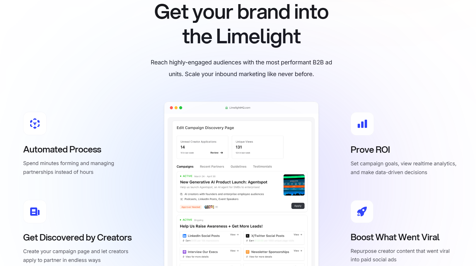 Limelight Avis 2026 : Détails, Tarification, & Caractéristiques | G2
