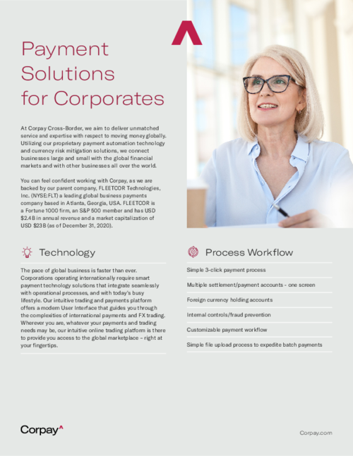 Corpay Cross-Border Reviews 2025: Details, Pricing, & Features | G2