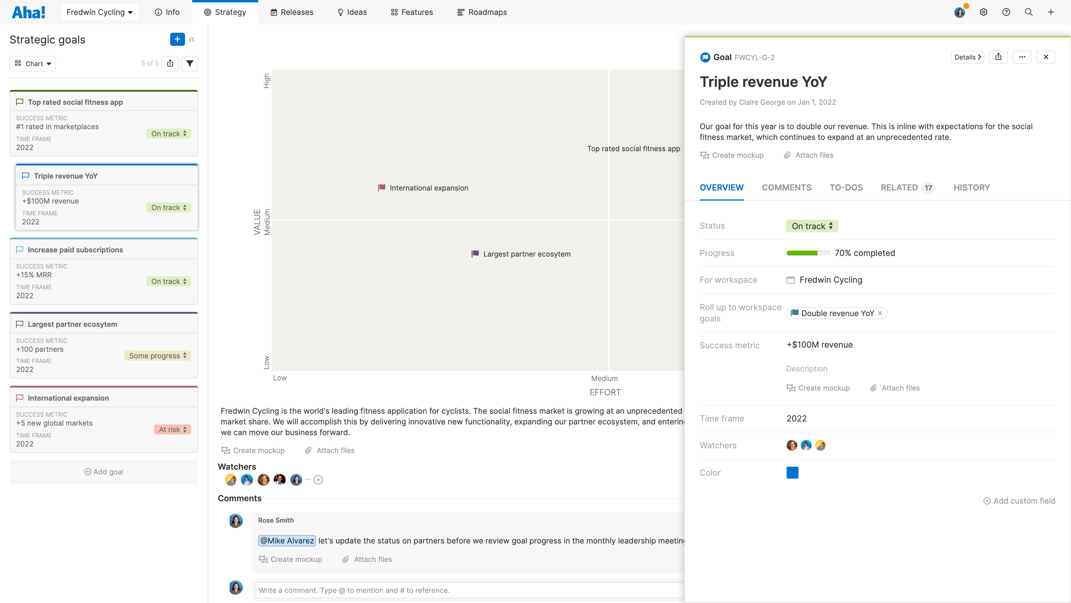 Aha! Reviews 2022: Details, Pricing, & Features | G2