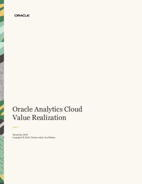 Oracle Analytics Cloud Reviews 2025: Details, Pricing, & Features | G2