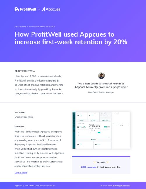 Appcues Reviews 2026: Details, Pricing, & Features | G2